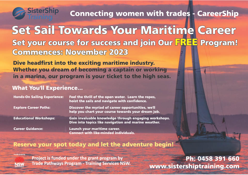 Set Sail Towards Your Maritime Career - Join Our FREE Sailing Program ...